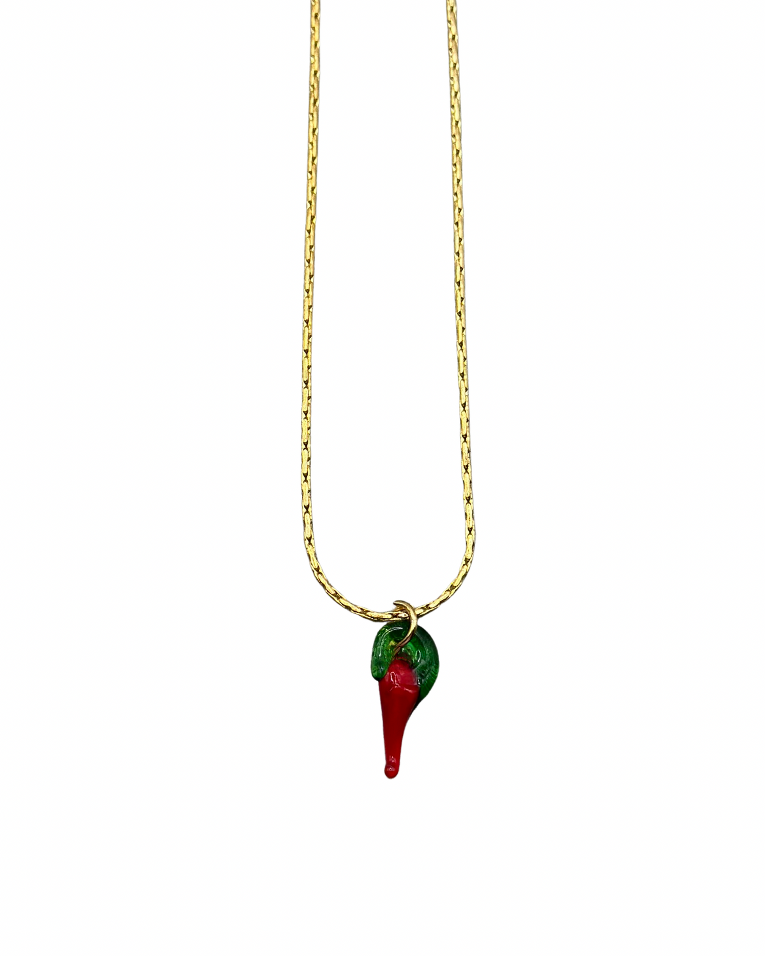 Gold Chilli Necklace – CURATED CHAOTICA