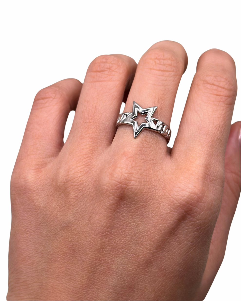 Silver Penta Ring – ♡ Curated Chaotica